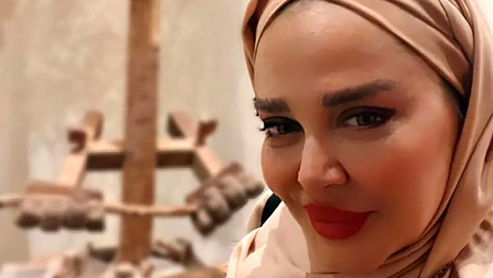 بهاره رهنما از شوهر دومش باردار است فیلم