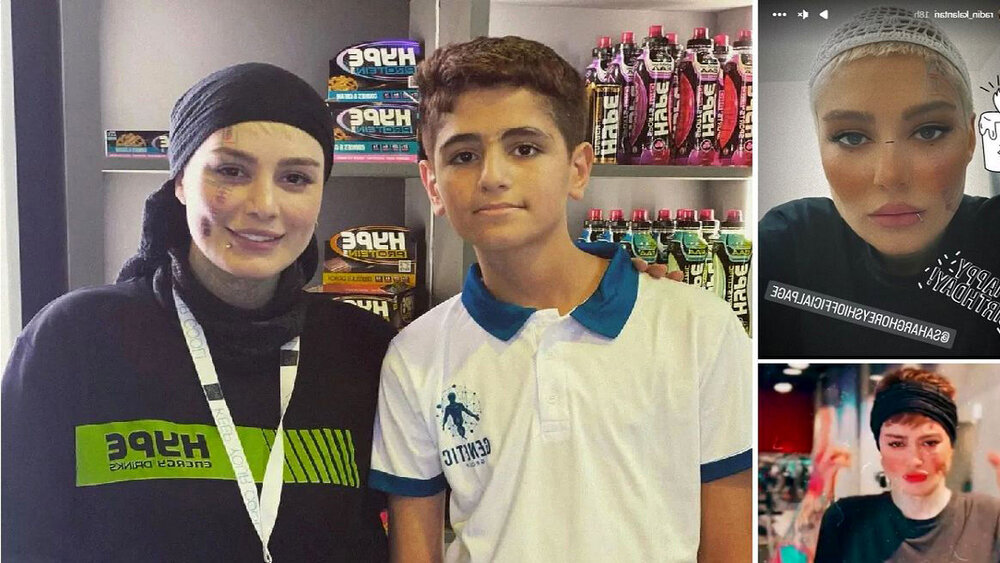 لو رفتن تصاویر خصوصی سحر قریشی و بدنساز مشهور ازدواج دوباره سحر قریشی
